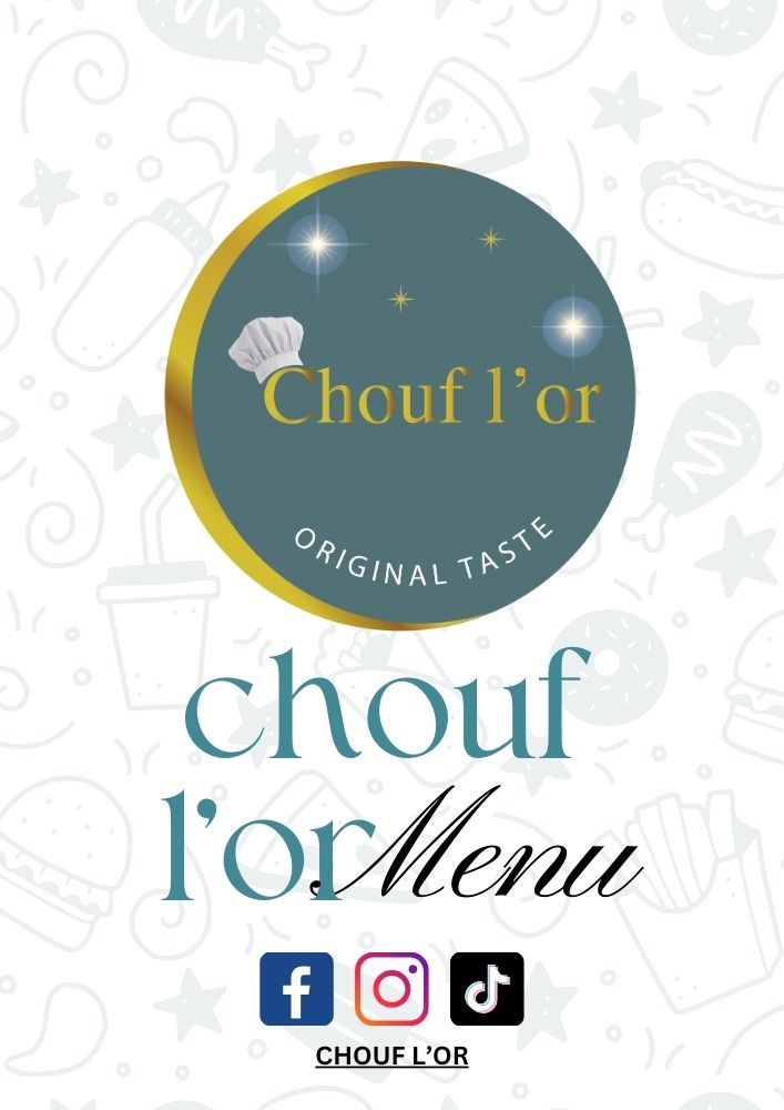 Menu Chouf L'or